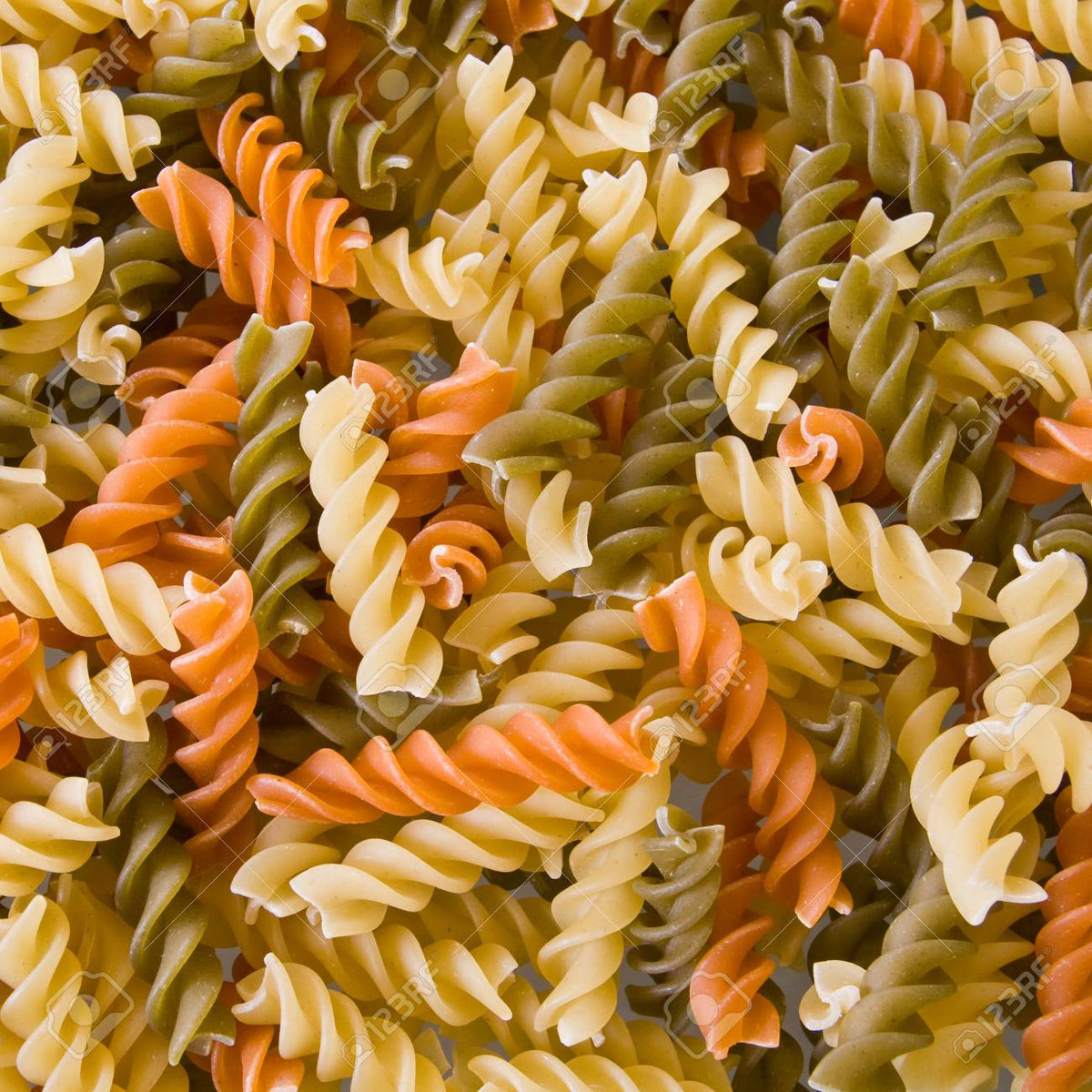 Imported Pasta-Tri-Color Rotini *1 LB – Quintals